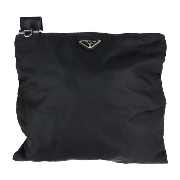 Prada | Bags | Prada Nylon Shoulder Bag Black | Poshmark